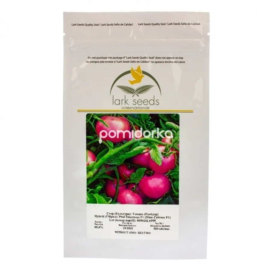 Томат ПІНК СВІТНЕС F1 | PINK SVITNES F1 Lark Seeds - Lark Seeds купити ...